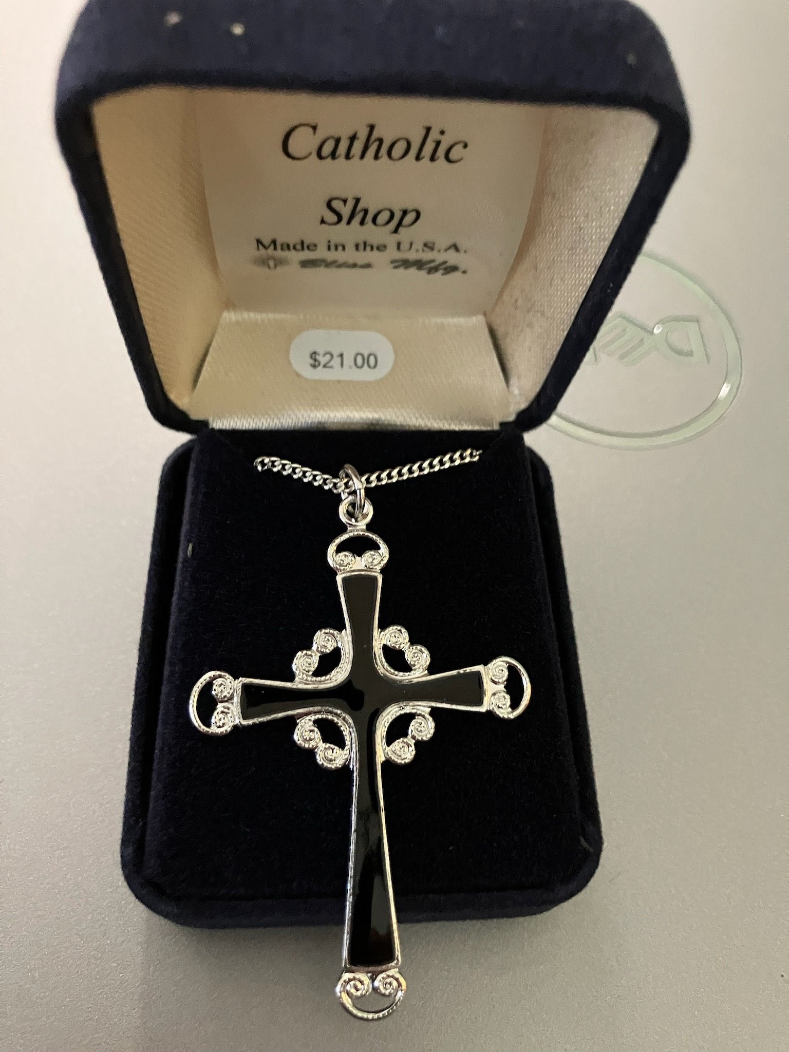 Cross Necklace – St. Anthony's Catholic Gift Shop