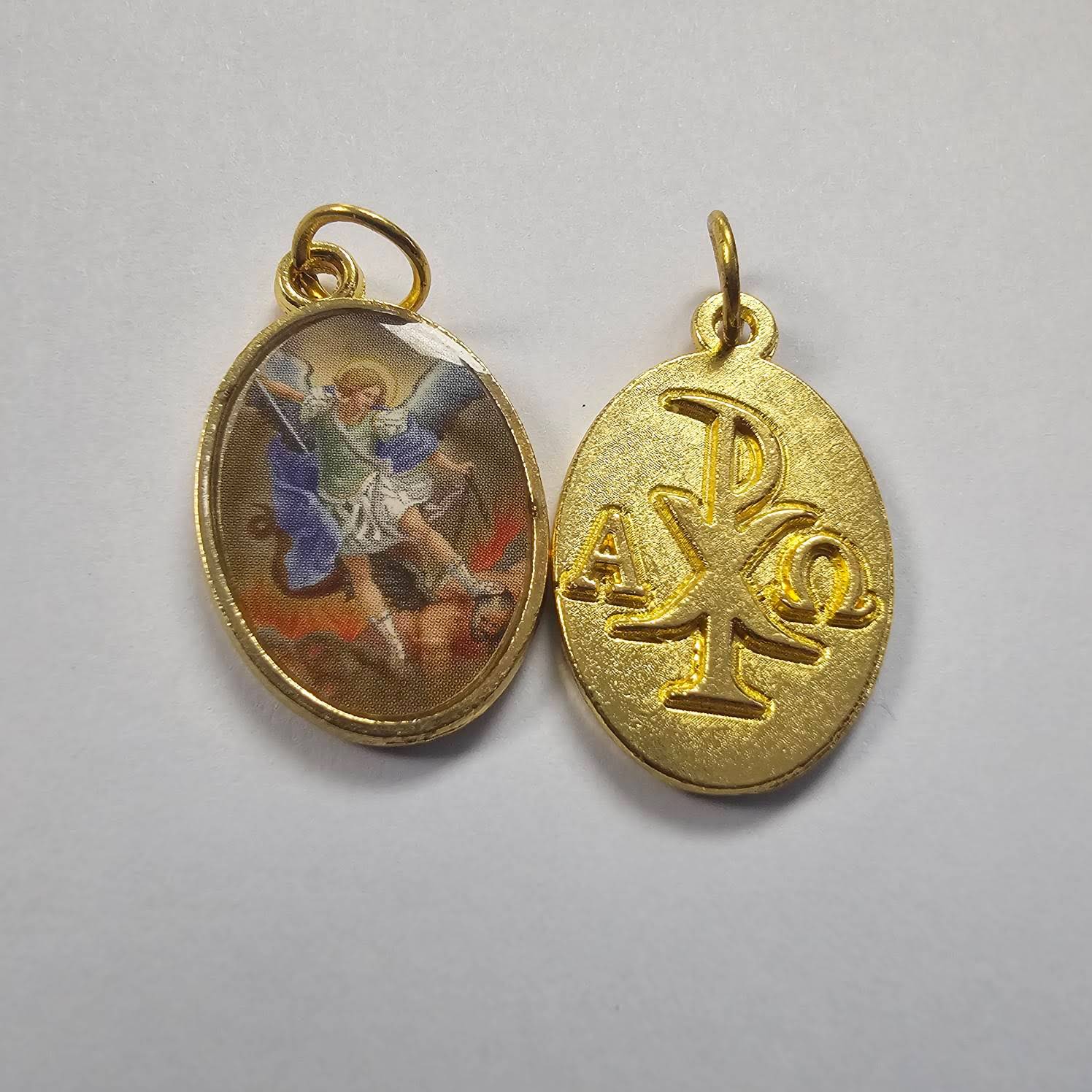 St. Michael Color Image Medal - Limited Styles – St. Anthony's Catholic ...