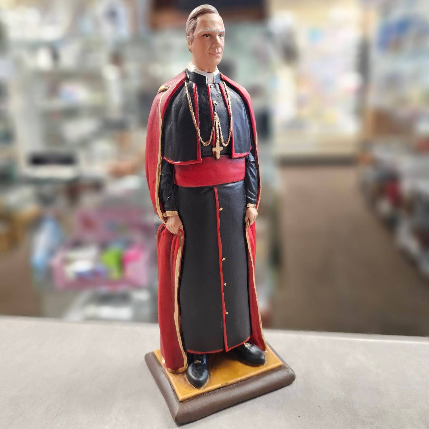 Msgr. Fulton Sheen, Liscano - 10" Statue – St. Anthony's Catholic Gift Shop