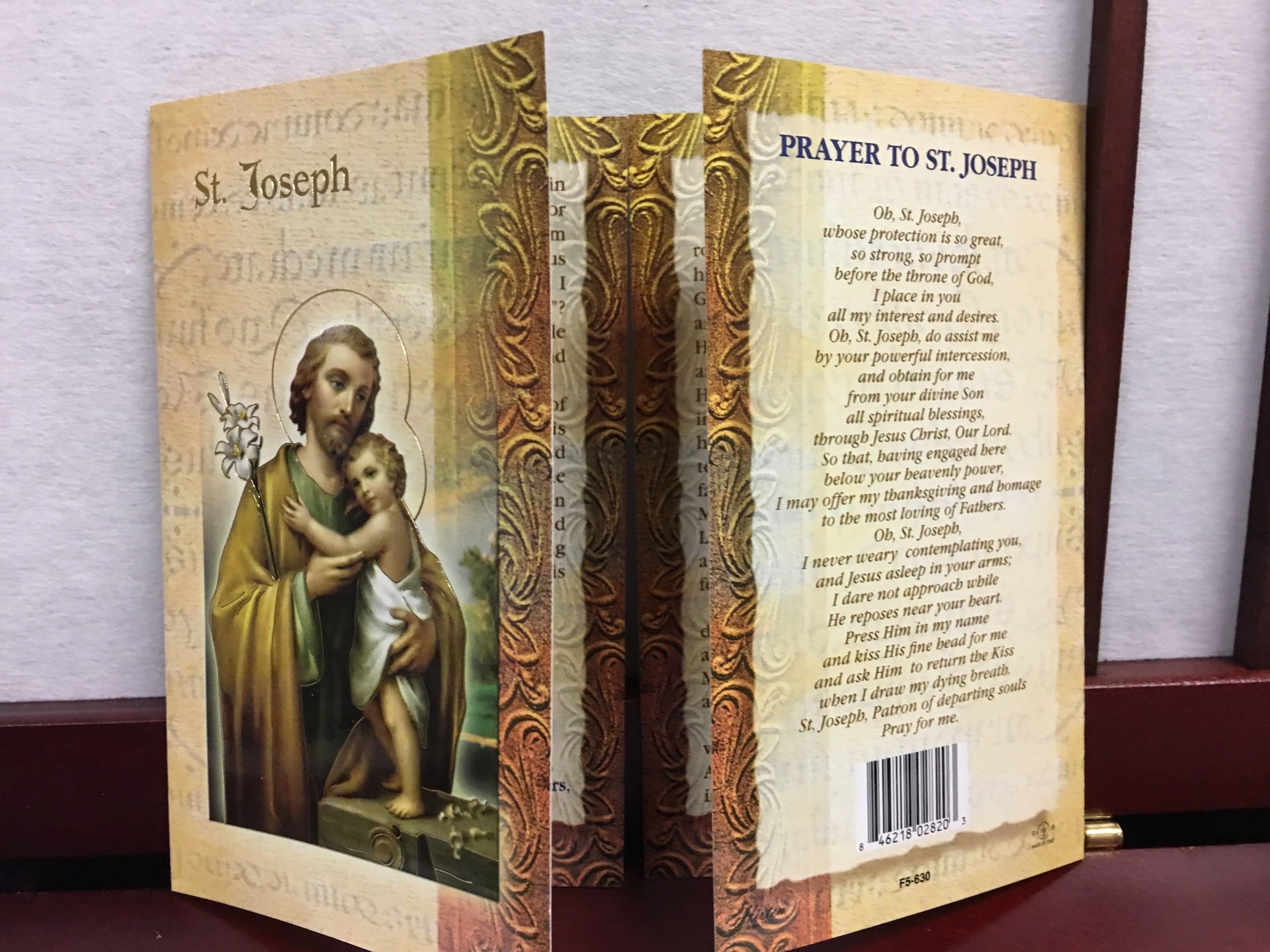St. Joseph Prayer & Devotion Folder – St. Anthony's Catholic Gift Shop