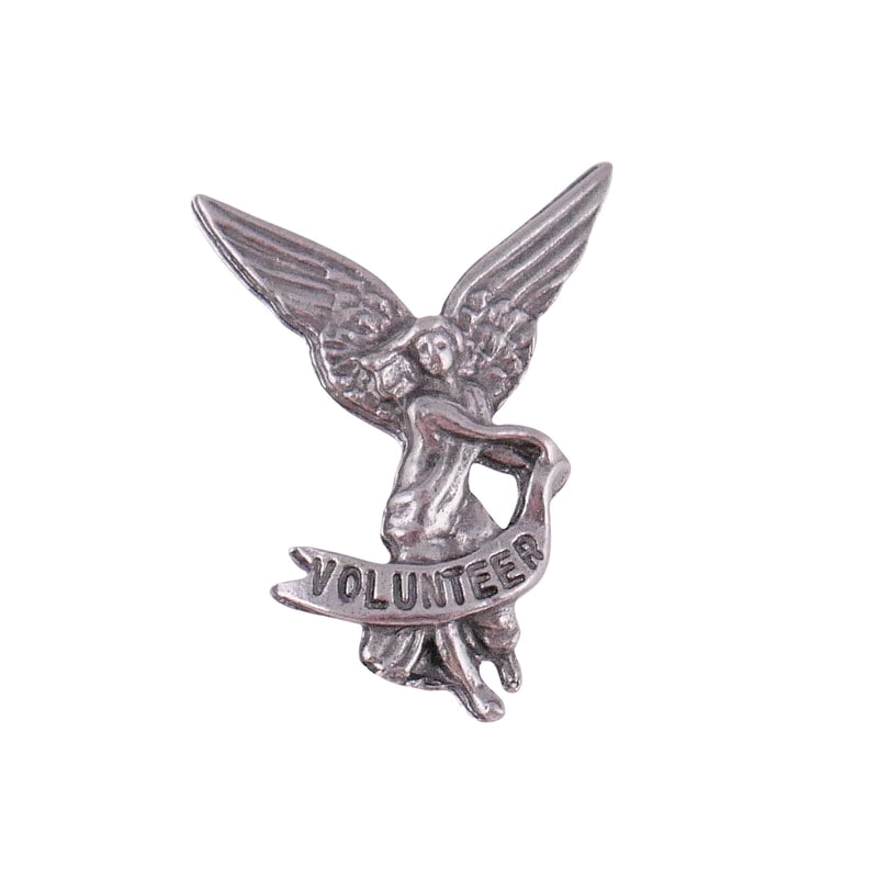 Volunteer - Angel Lapel Pin – St. Anthony's Catholic Gift Shop