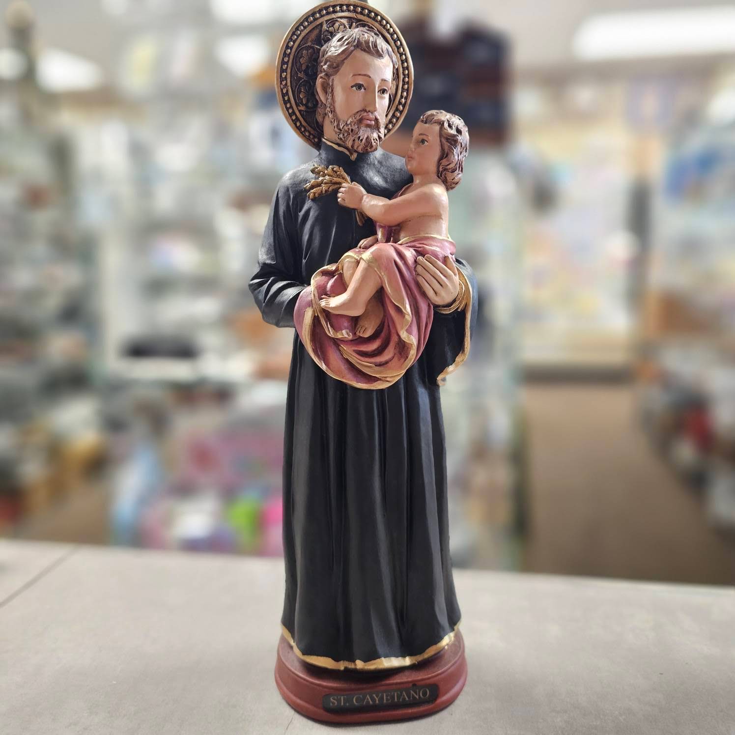 St. Cayetano, Liscano - 11.75" Statue – St. Anthony's Catholic Gift Shop
