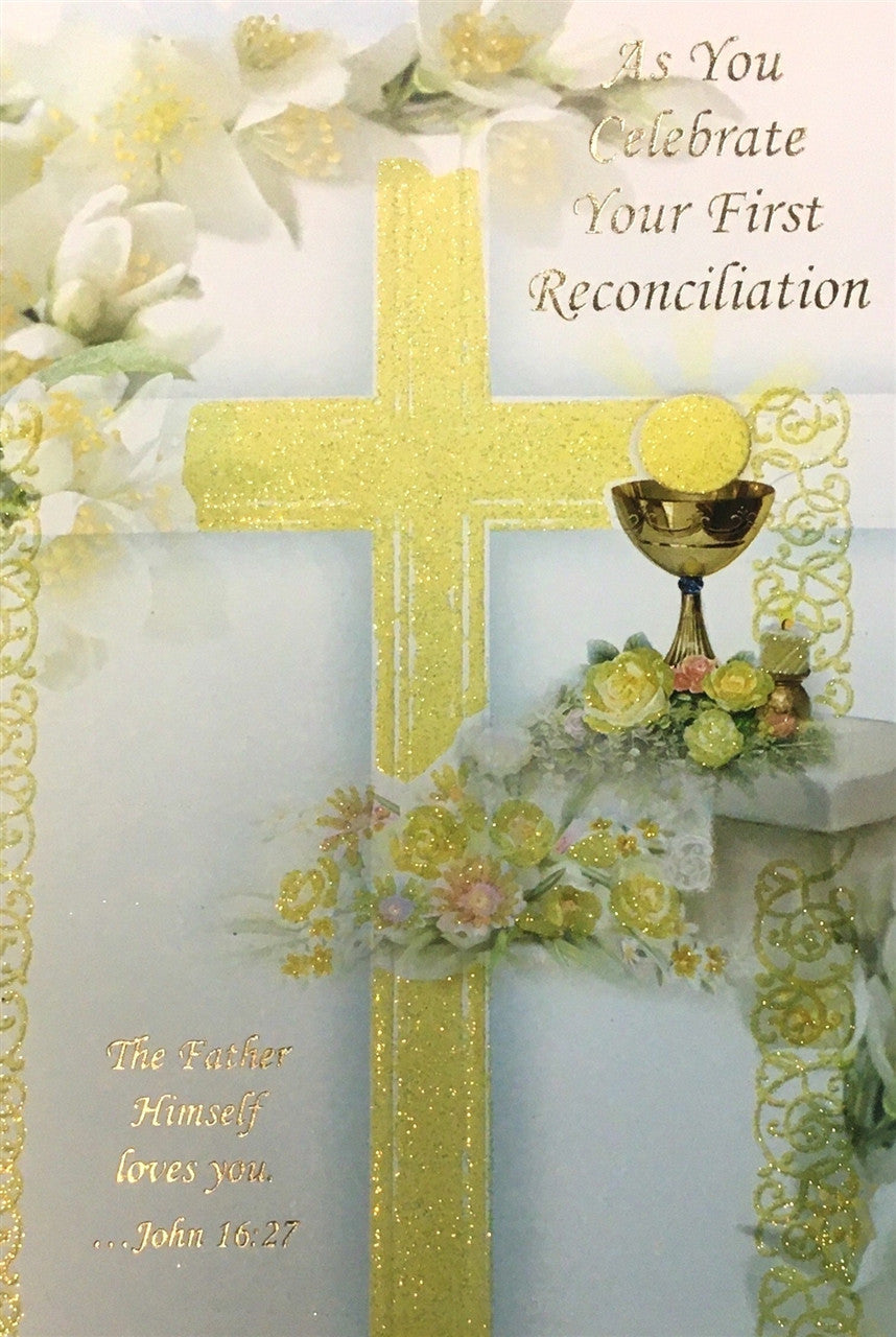 First Penance, Reconciliation - Greeting Card – St. Anthony's Catholic ...