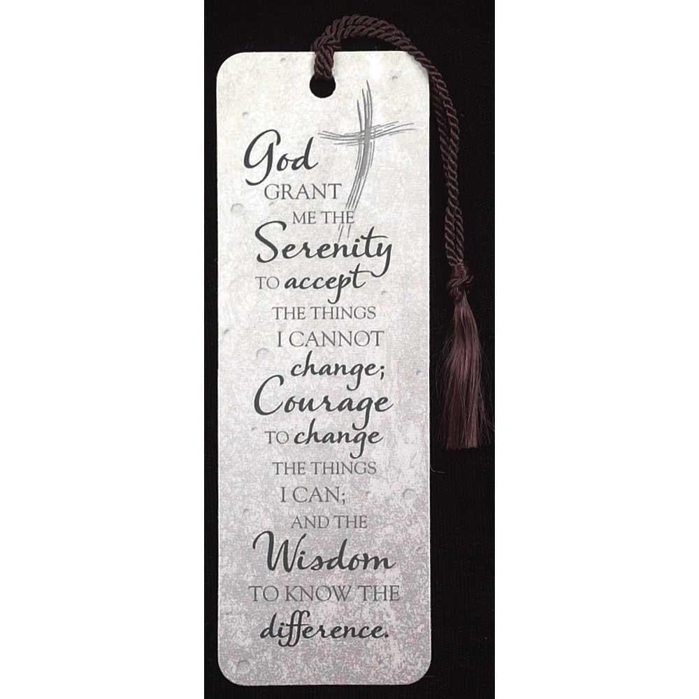 Serenity Prayer Bookmark – St. Anthony's Catholic Gift Shop