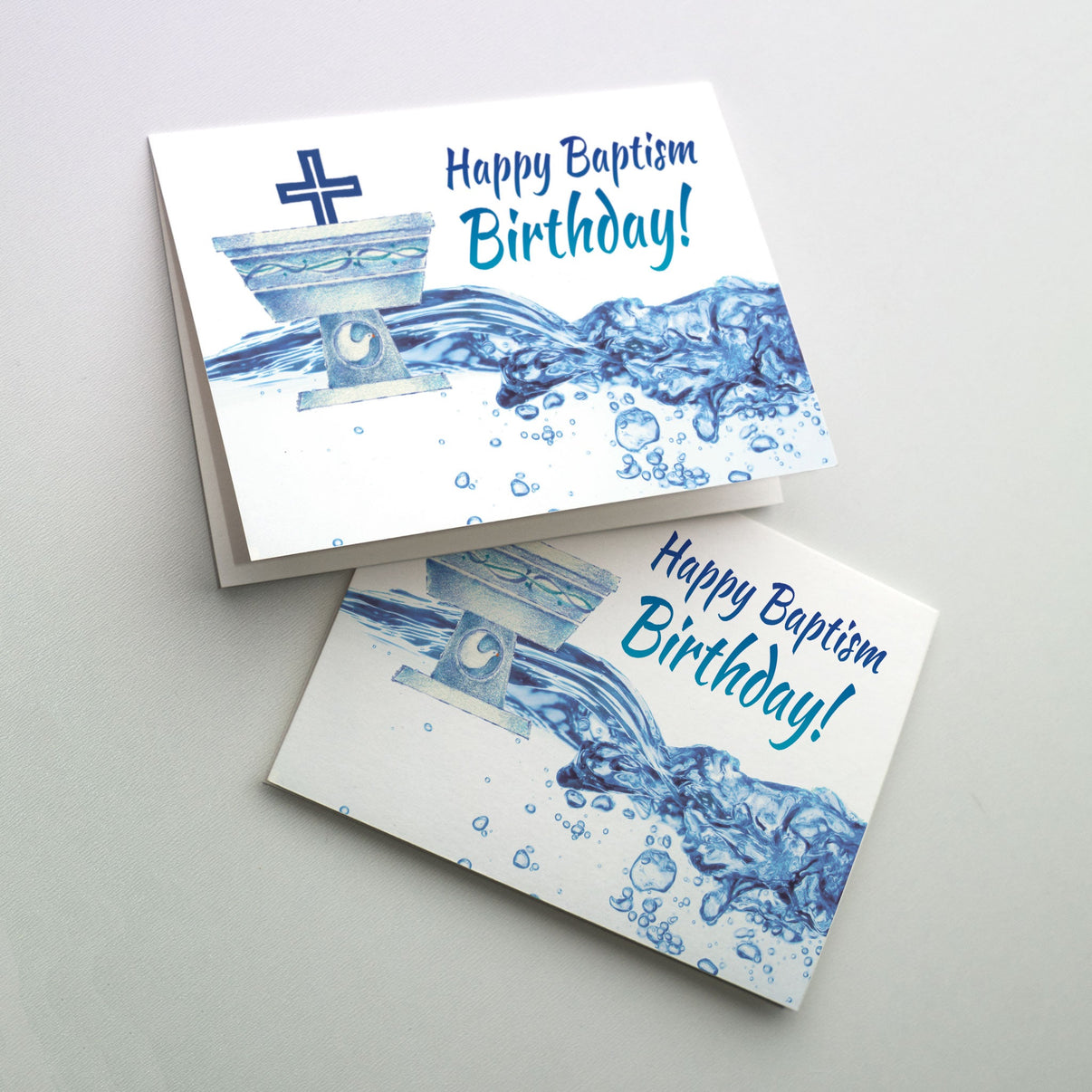Happy BAPTISM Birthday! Greeting Card – St. Anthony's Catholic Gift Shop