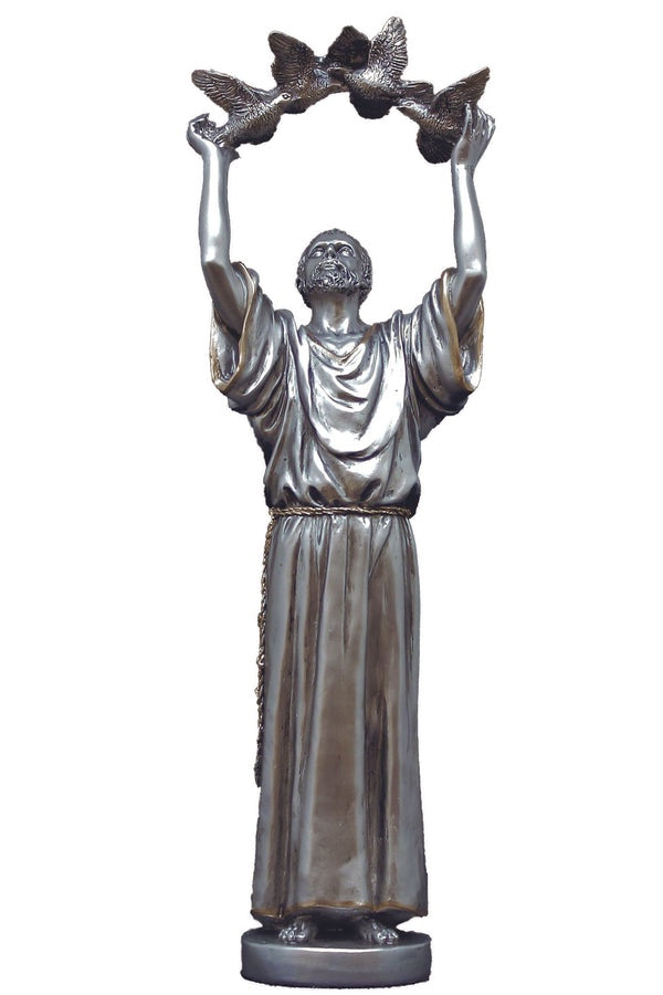 St. Francis with Birds Overhead, Veronese Collection - 11" Statue – St ...