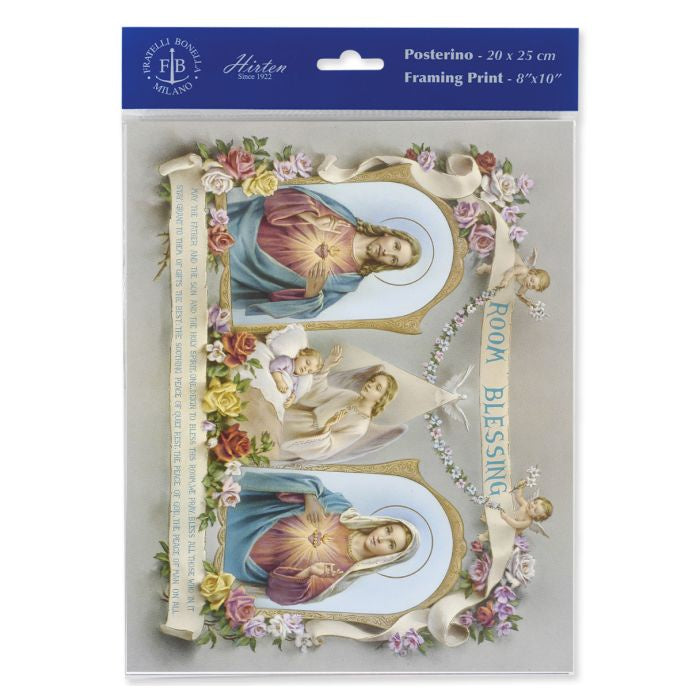 Room Blessing Poster 8 x 10" – St. Anthony's Catholic Gift Shop