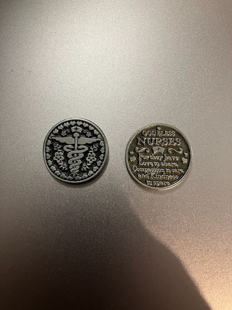 Nurses Pocket Coin / Token – St. Anthony's Catholic Gift Shop