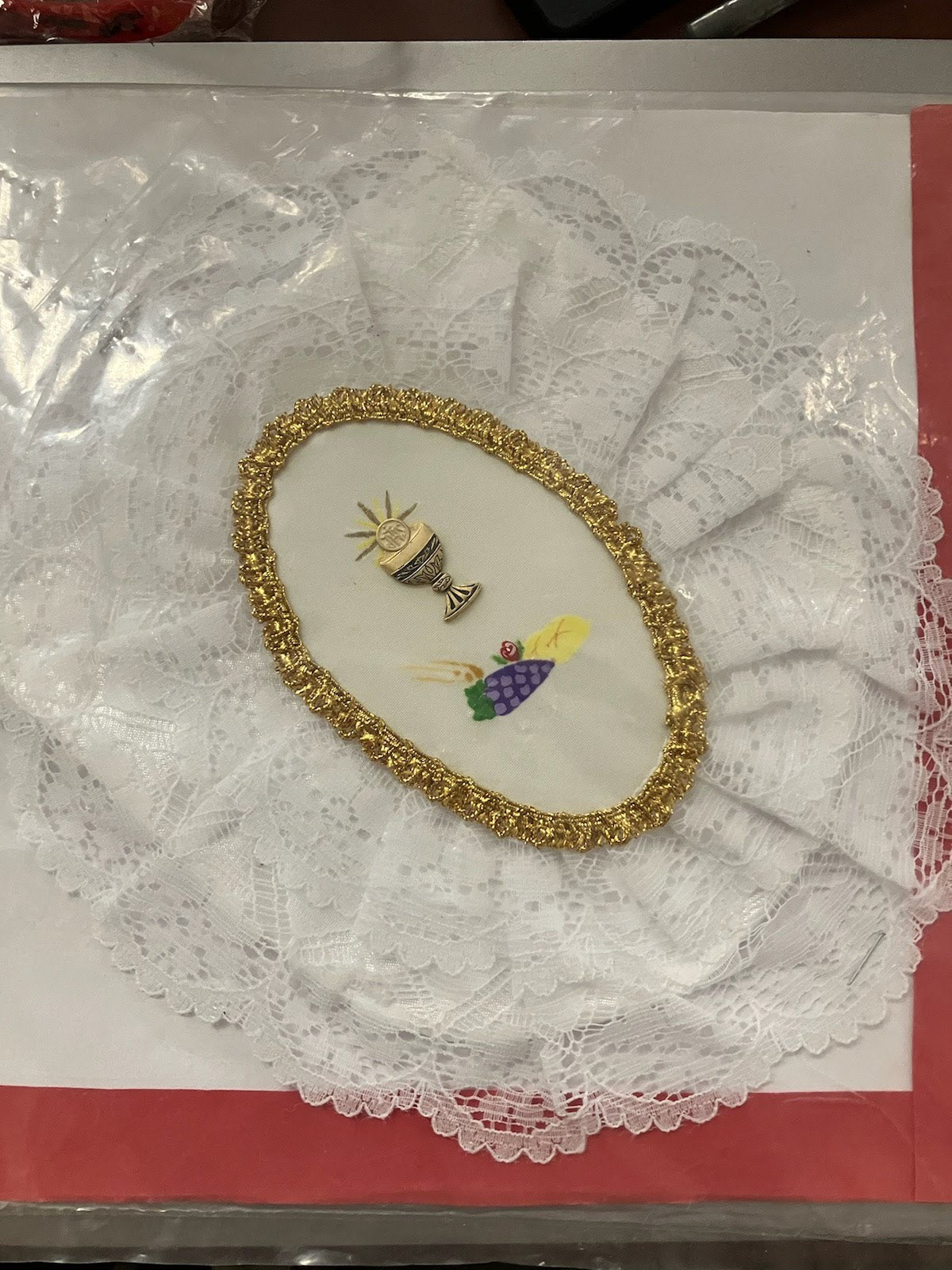 First Communion Arm Band with Chalice Medal – St. Anthony's Catholic ...