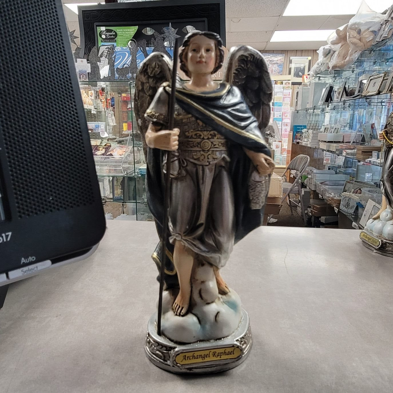 St. Raphael Statue - 8 inches – St. Anthony's Catholic Gift Shop
