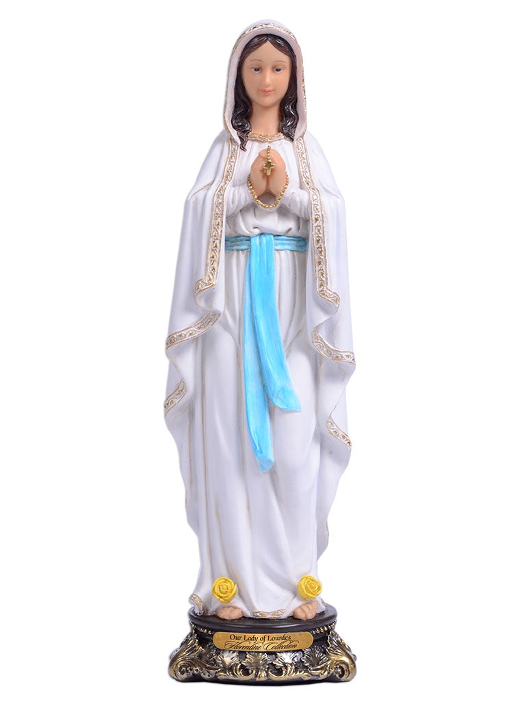 Our Lady of Lourdes - Florentine 8" Statue – St. Anthony's Catholic ...