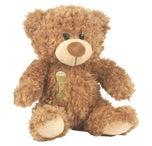First Communion Teddy Bear in brown – St. Anthony's Catholic Gift Shop