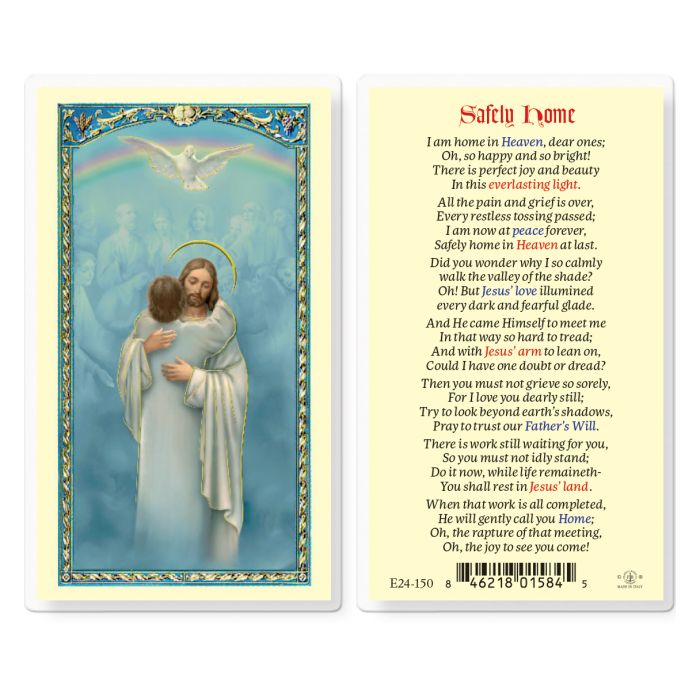 Safely Home Prayer - Holy Card – St. Anthony's Catholic Gift Shop