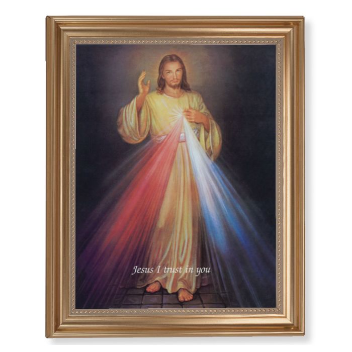 Divine Mercy Framed Art – St. Anthony's Catholic Gift Shop