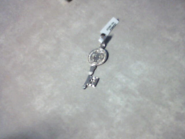 St. Benedict key medal in .925 silver – St. Anthony's Catholic Gift Shop